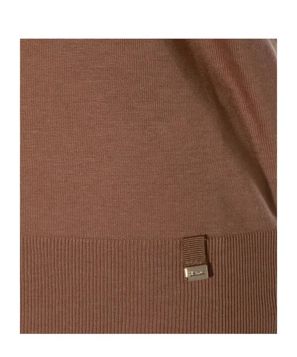 Herno V-neck Fine-knit T-shirt