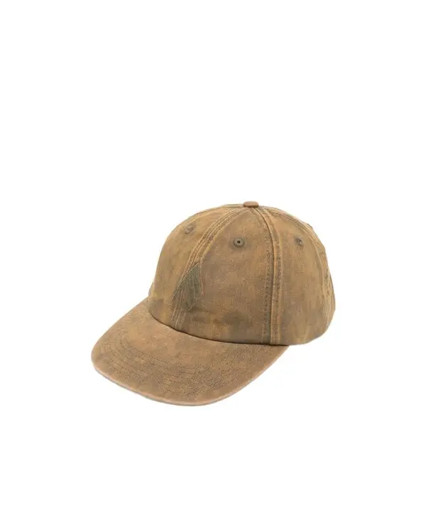 Attico Embroidered Logo Baseball Cap - Brown