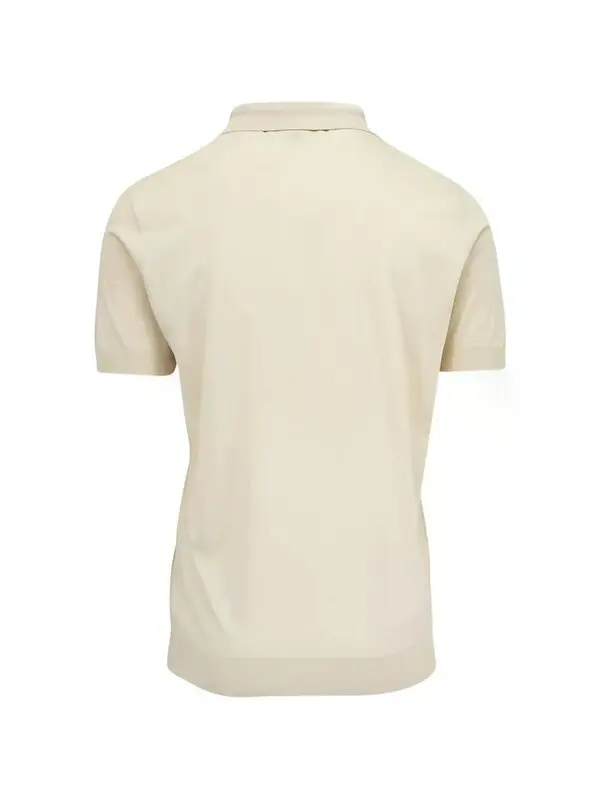 WAHTS Daley Short-sleeve Polo Shirt - Neutrals