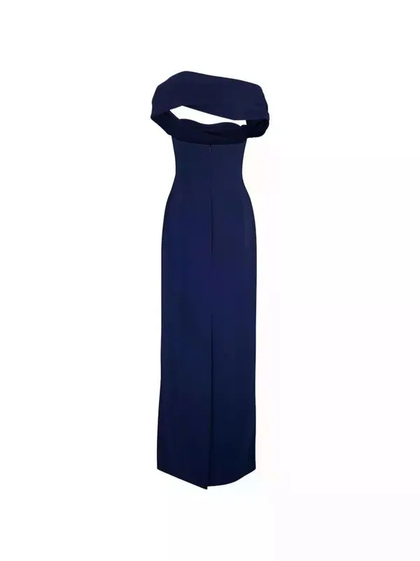 Carolina Herrera Sofia Off-shoulder Maxi Dress