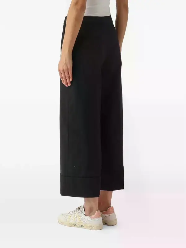 PT TORINO Wide Leg Pressed Crease Trousers