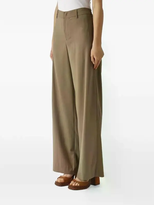 PT TORINO Wide-leg Elasticated Waist Trousers
