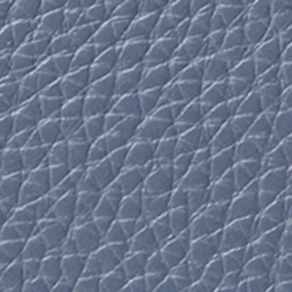 ASPINAL OF LONDON Large Grained Leather Ella Pouch - Blue