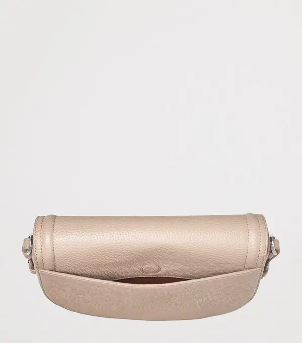 ASPINAL OF LONDON Leather Stella Cross-body Satchel - Neutral