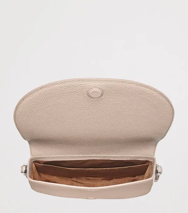 ASPINAL OF LONDON Leather Stella Cross-body Satchel - Neutral