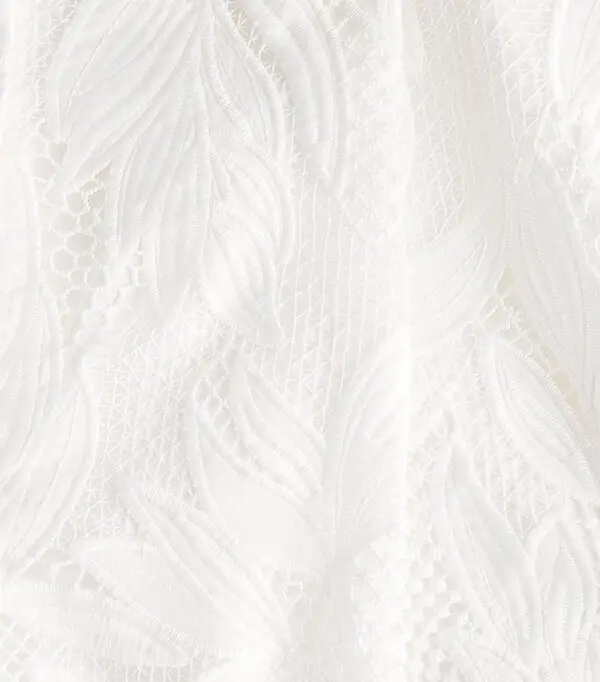 Erdem Crochet Cutwork Tailored Shorts