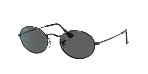 Ray-ban Sunglass Oval Metal - Dark Grey