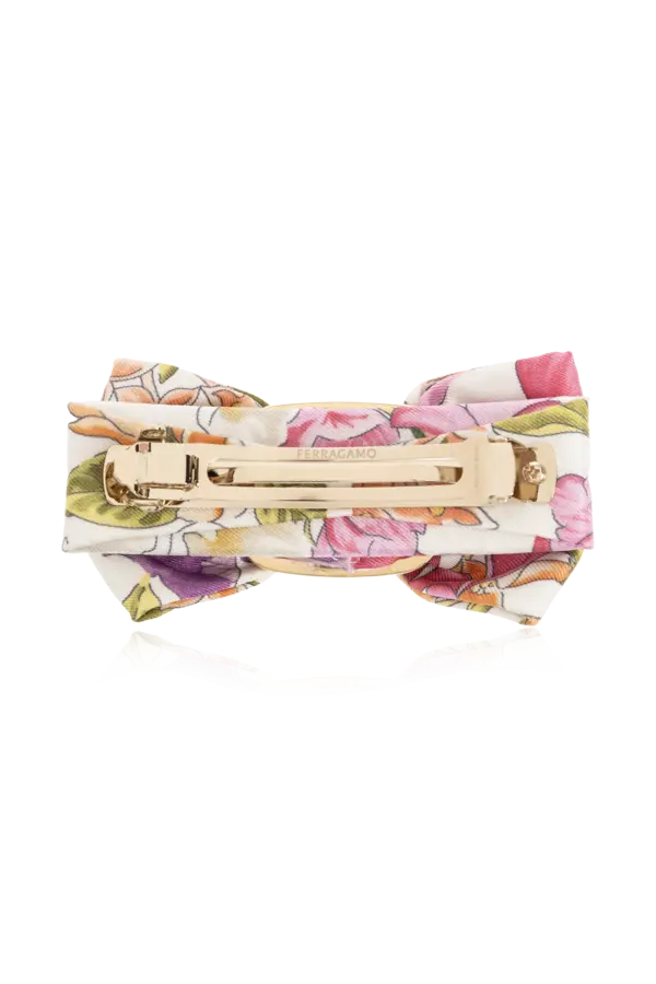 FERRAGAMO Floral Motif Hair Clip