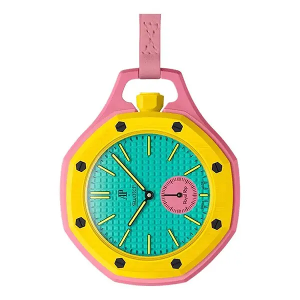 SWATCH Bioceramic Royal Pop Watch - Otg Roz