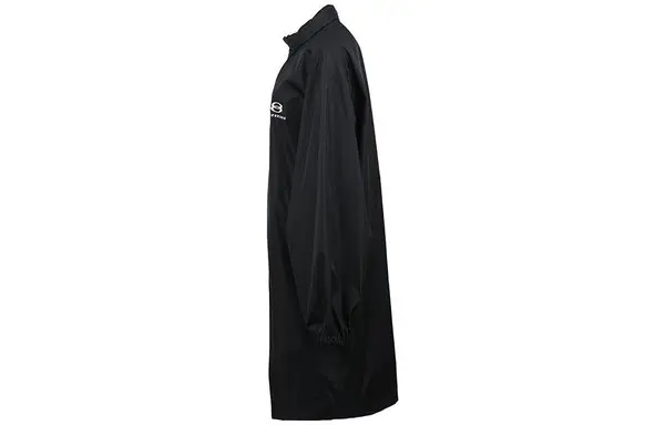Balenciaga Logo Intarsia Raincoat