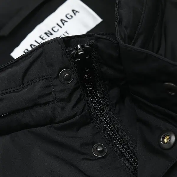 Balenciaga Logo Intarsia Raincoat