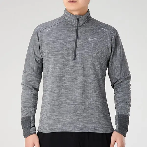 Nike Sphere Dri-fit Half Zipper Fleece Pullover - Grey