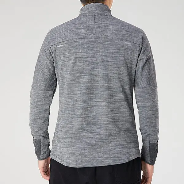 Nike Sphere Dri-fit Half Zipper Fleece Pullover - Grey