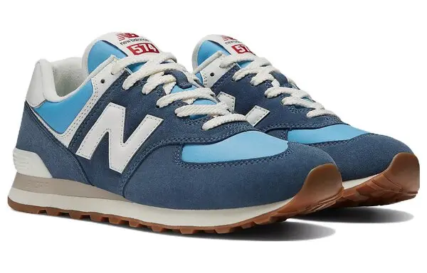 NEW BALANCE 574 Sneaker - Blue/white