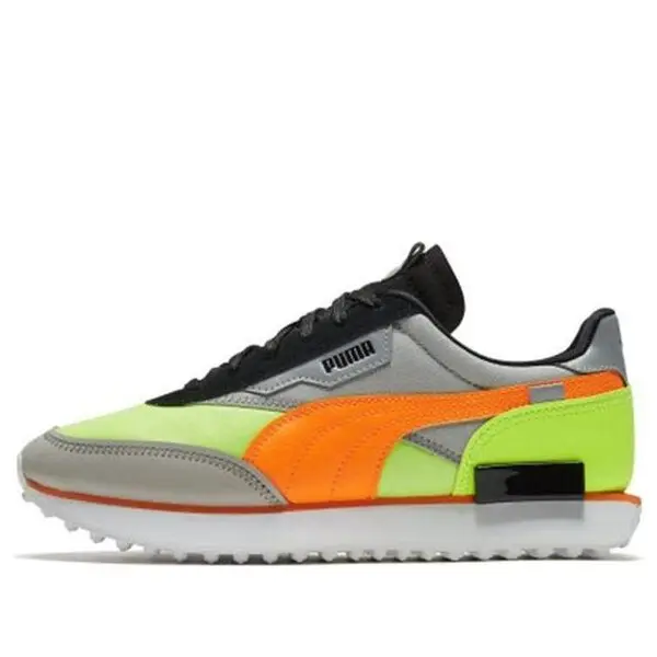 PUMA Future Rider "risk Alert" Sneakers - Orange/green