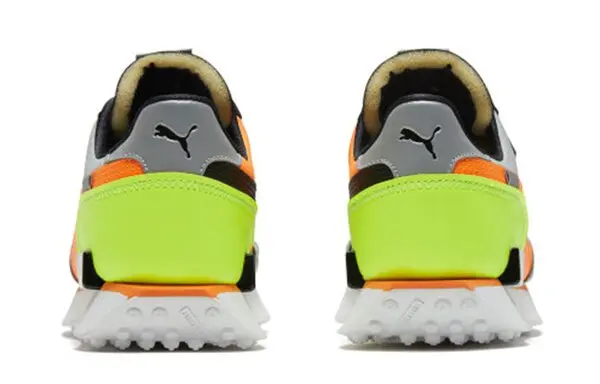PUMA Future Rider "risk Alert" Sneakers - Orange/green