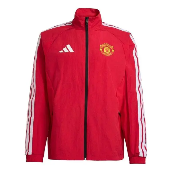 Adidas Manchester United Home Anthem Jacket - Mufc Red