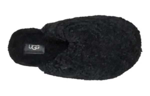 UGG Maxi Curly Slide - Black