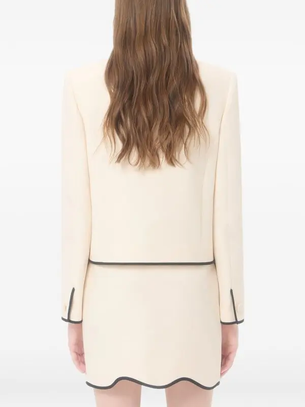 Valentino Garavani Wool And Silk Blend Jacket
