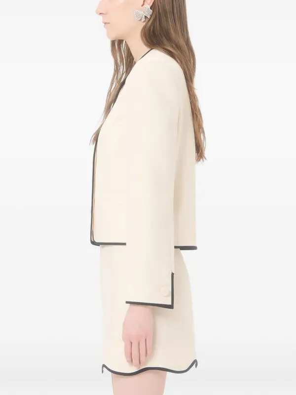 Valentino Garavani Wool And Silk Blend Jacket