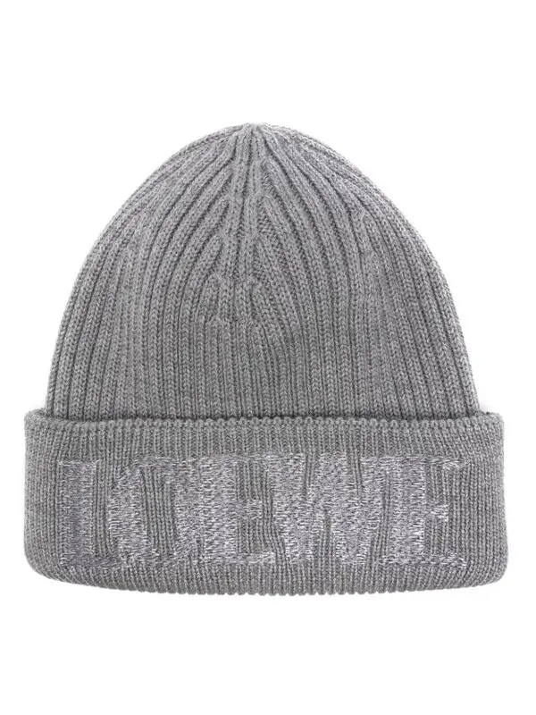 Loewe Wool Jacquard Logo Beanie - Multicolor