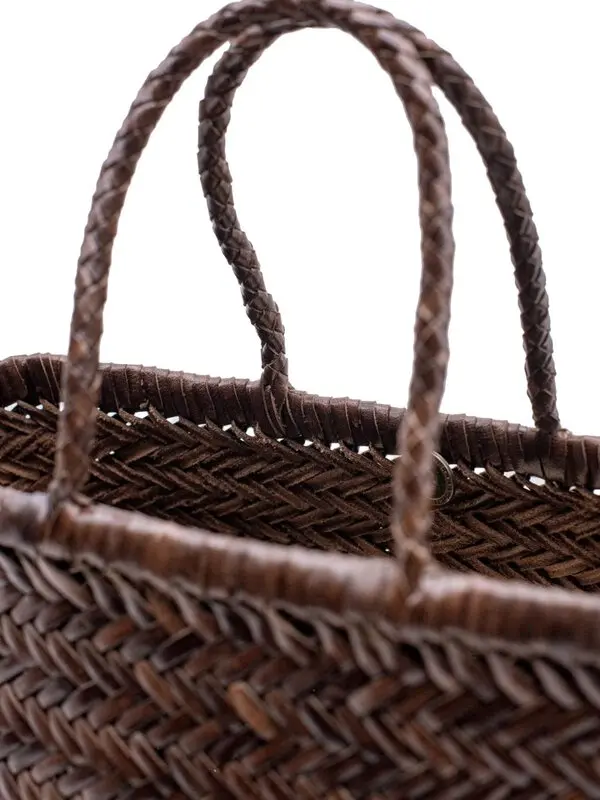Dragon Diffusion Woven Leather Bag - Multicolor