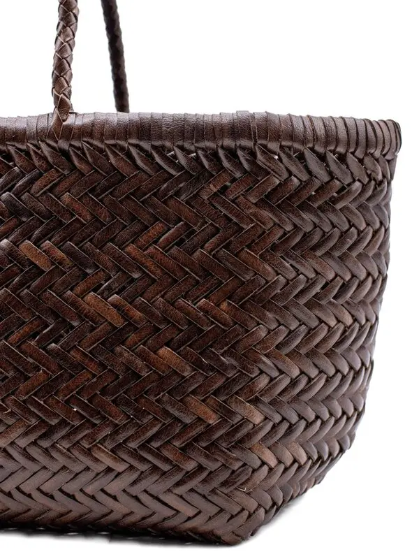 Dragon Diffusion Woven Leather Bag - Multicolor