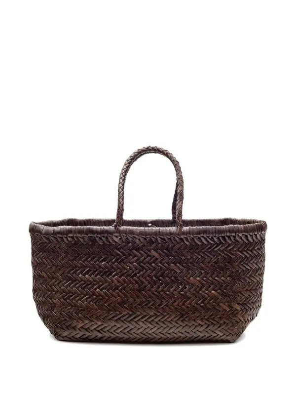 Dragon Diffusion Woven Leather Bag - Multicolor