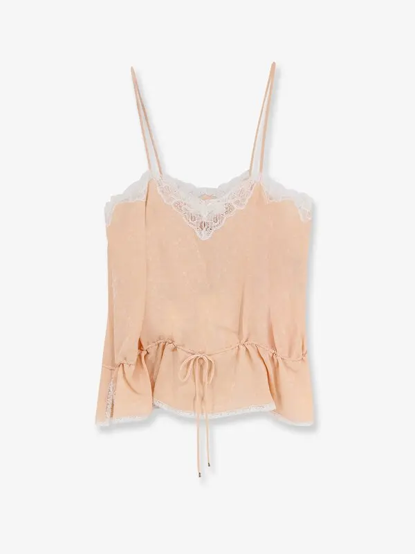 Chloé Printed Silk Top - Multicolor