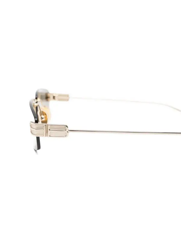 Balenciaga Rectangle Frame Sunglasses