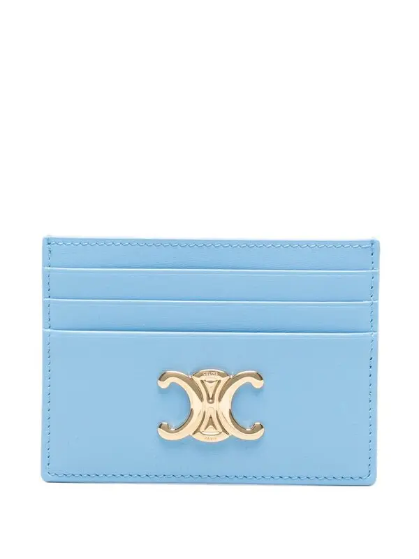 Celine Triomphe Leather Card Case - Multicolor