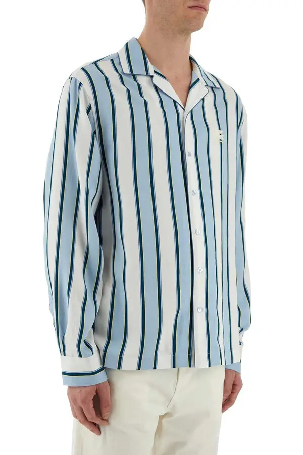 Etro Embroidered Viscose Blend Shirt