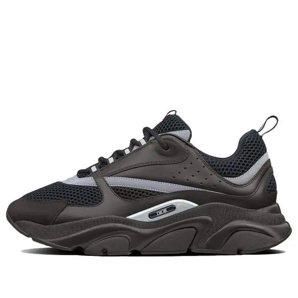 Dior B22 "black Silver" Sneakers - Black/silver