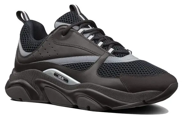 Dior B22 "black Silver" Sneakers - Black/silver