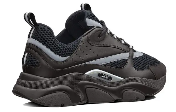 Dior B22 "black Silver" Sneakers - Black/silver