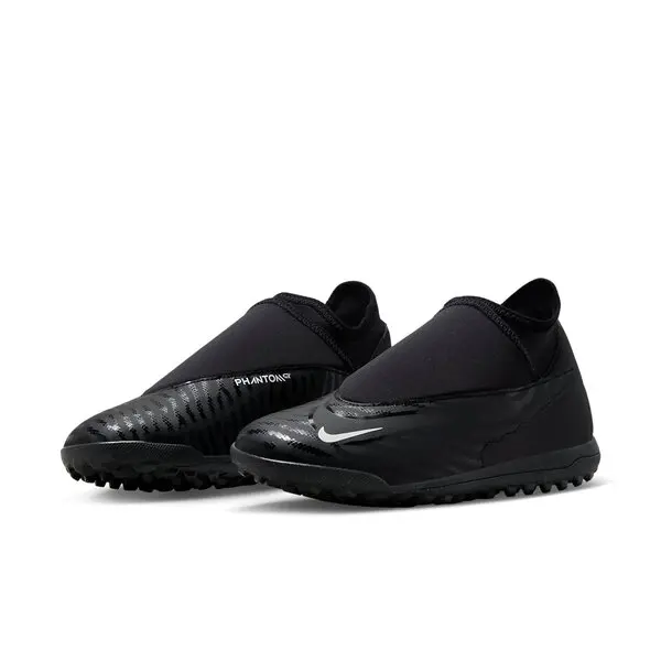 Nike Phantom Gx Club Df Tf Football Boots - Black/silver/gum