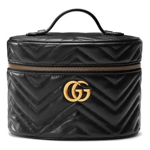 Gucci Gg Marmont Cosmetic Case - Black