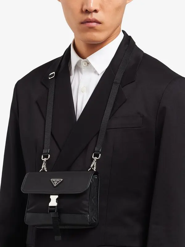 Prada Re-nylon And Saffiano Mini Bag