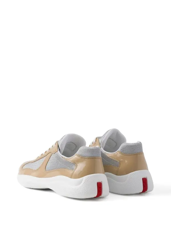Prada America's Cup Leather Sneakers - Multicolor