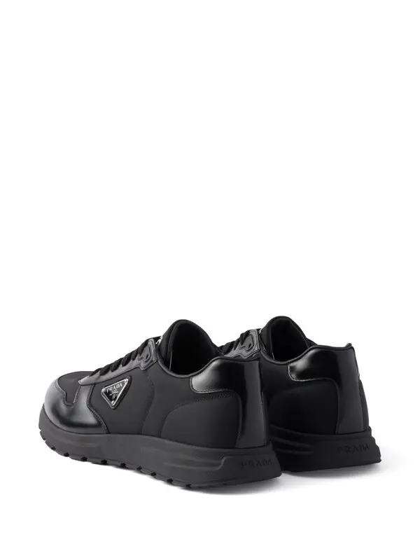 Prada Re-nylon And Leather Sneakers - Multicolor