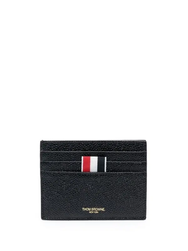 Thom Browne Leather Credit Card Case - Multicolor