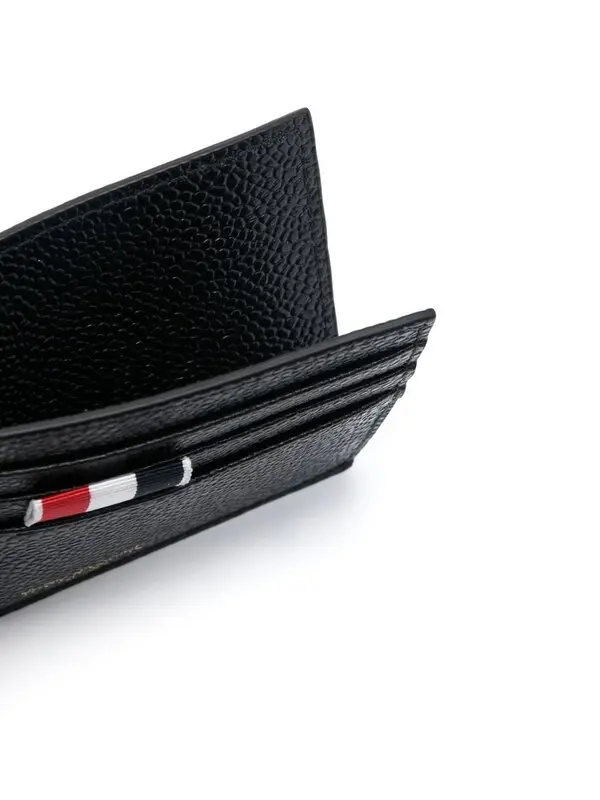Thom Browne Leather Credit Card Case - Multicolor