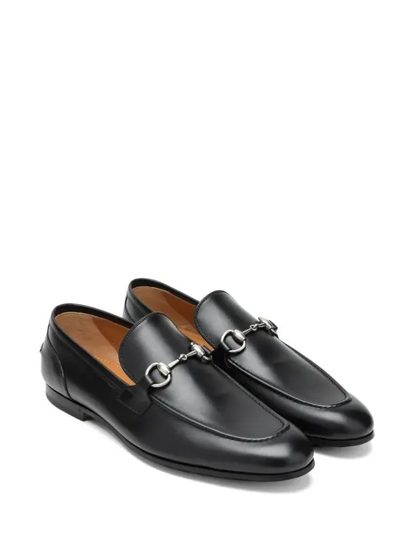 Gucci Jordaan Leather Loafers - Multicolor