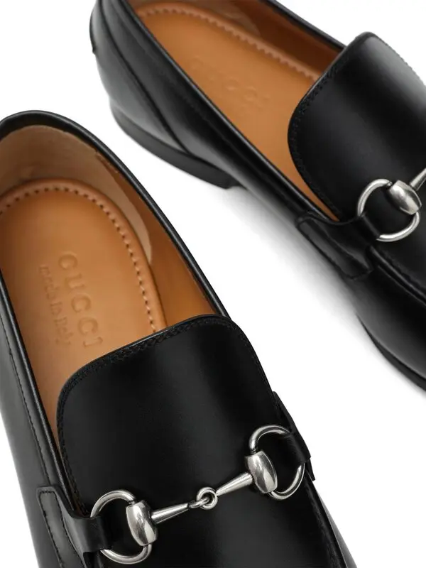 Gucci Jordaan Leather Loafers - Multicolor
