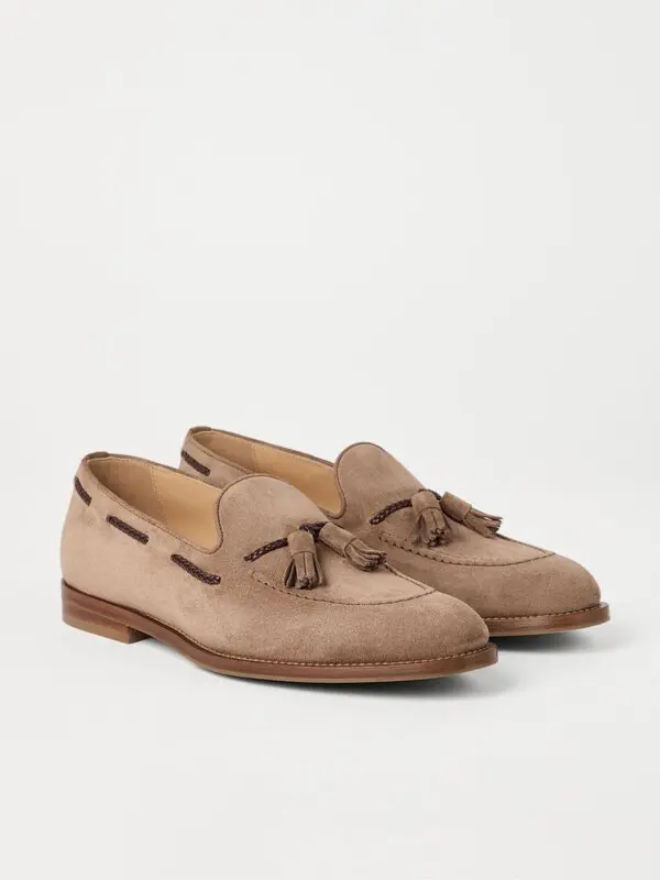 Brunello Cucinelli Leather Loafers - Multicolor