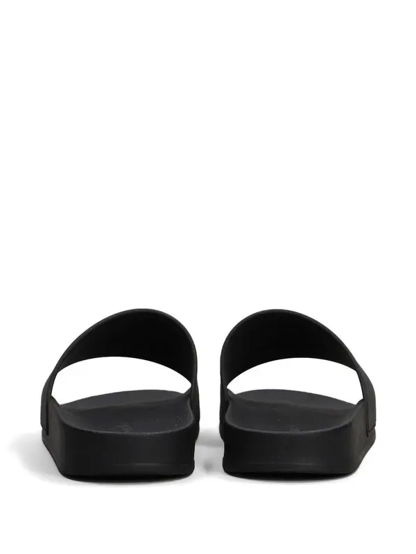 Palm Angels Logo Pool Slides - Multicolor