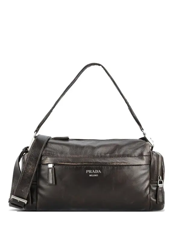 Prada Leather Shoulder Bag - Multicolor