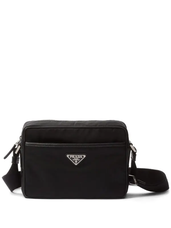 Prada Re-nylon And Saffiano Shoulder Bag - Multicolor