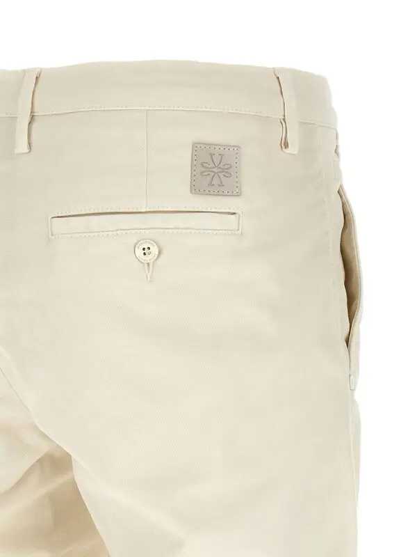 Jacob Cohen Tailored Cotton Blend Trousers - Multicolor