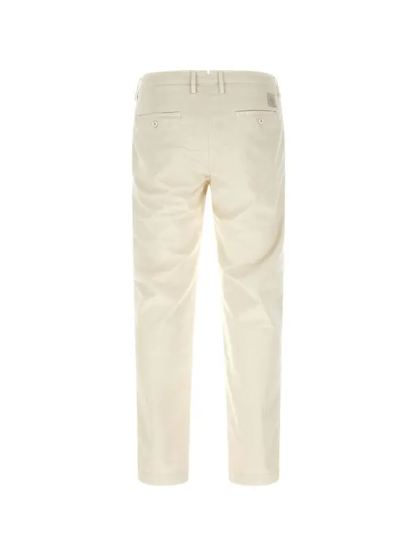 Jacob Cohen Tailored Cotton Blend Trousers - Multicolor